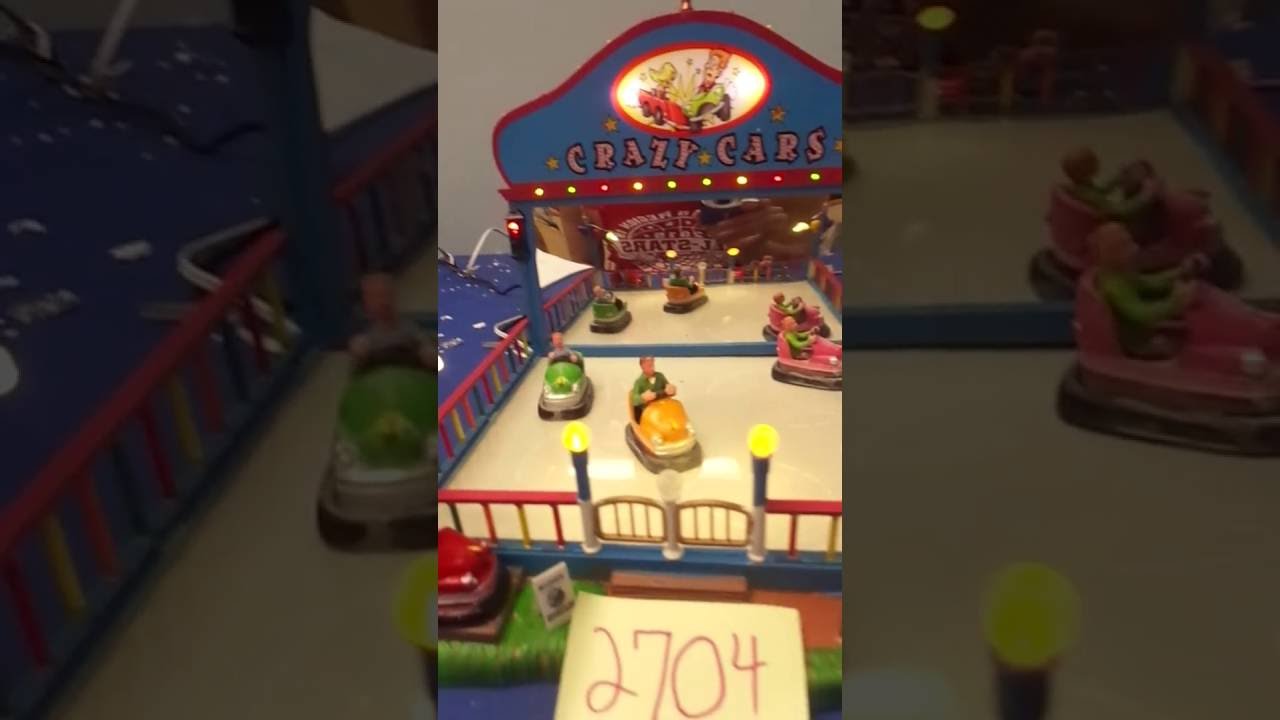 Lemax Village Collection Crazy Cars 64488 As-Is 2704 - YouTube