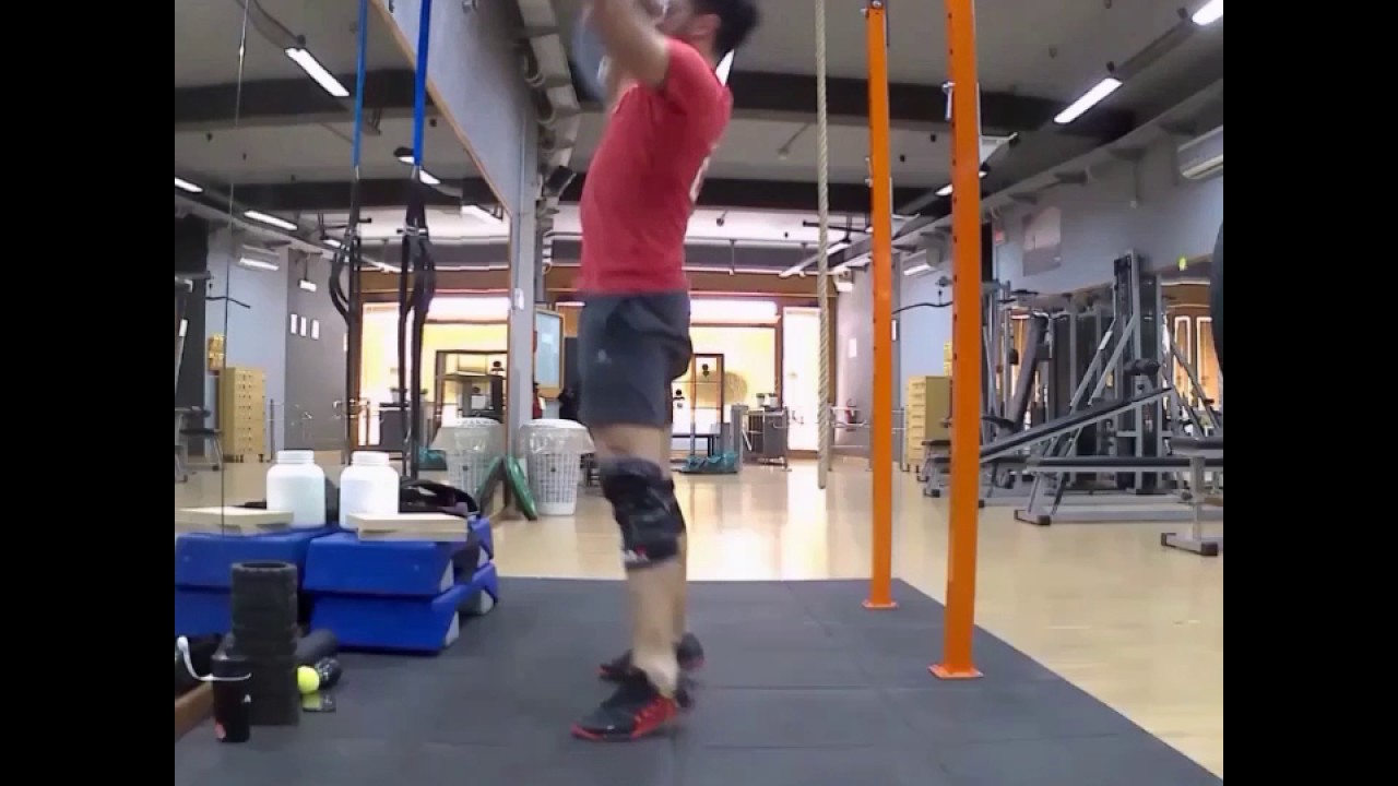 Crossfit Wod: Push Press & Toes to Bar - YouTube