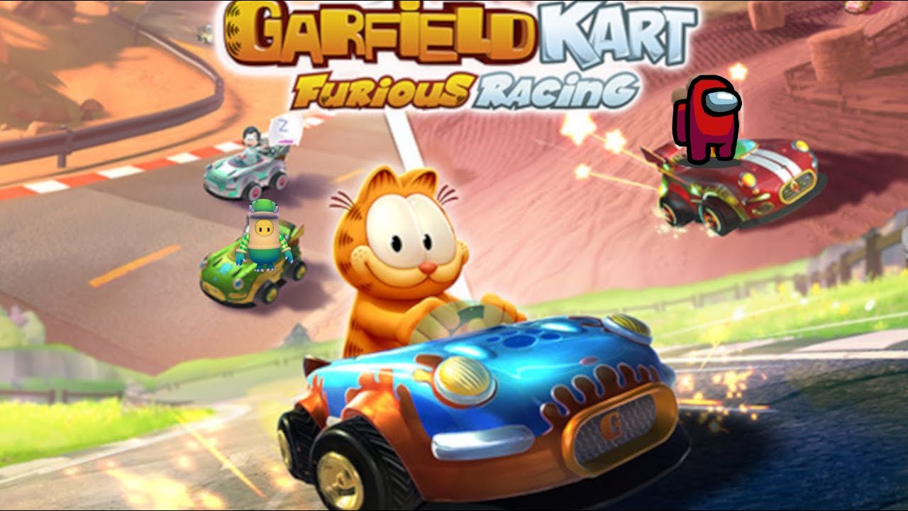 Fall Guys/Among Us/Garfield Kart - YouTube