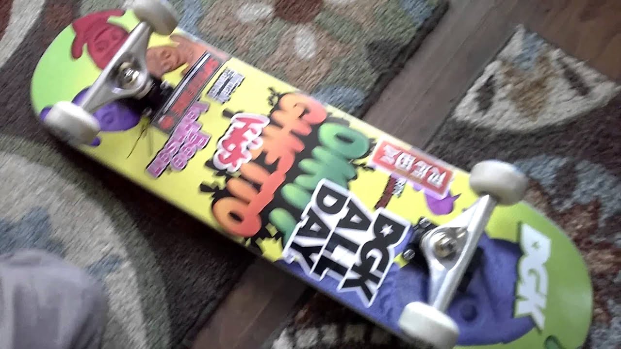 New dgk boo Johnson board - YouTube