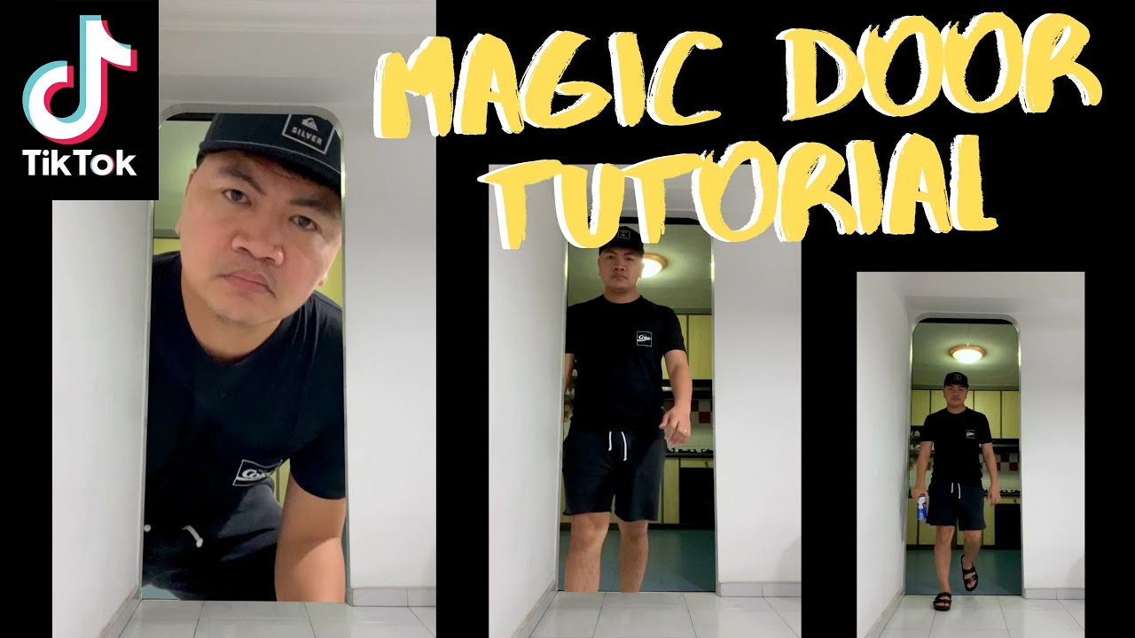 MAGIC DOOR TUTORIAL | TIKTOK MAGIC DOOR CHALLENGE | ENGLISH - YouTube