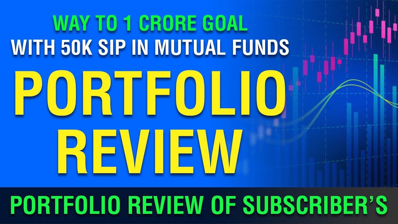 50K SIP for 1CR Goal : Mutual Fund Portfolio Review - YouTube
