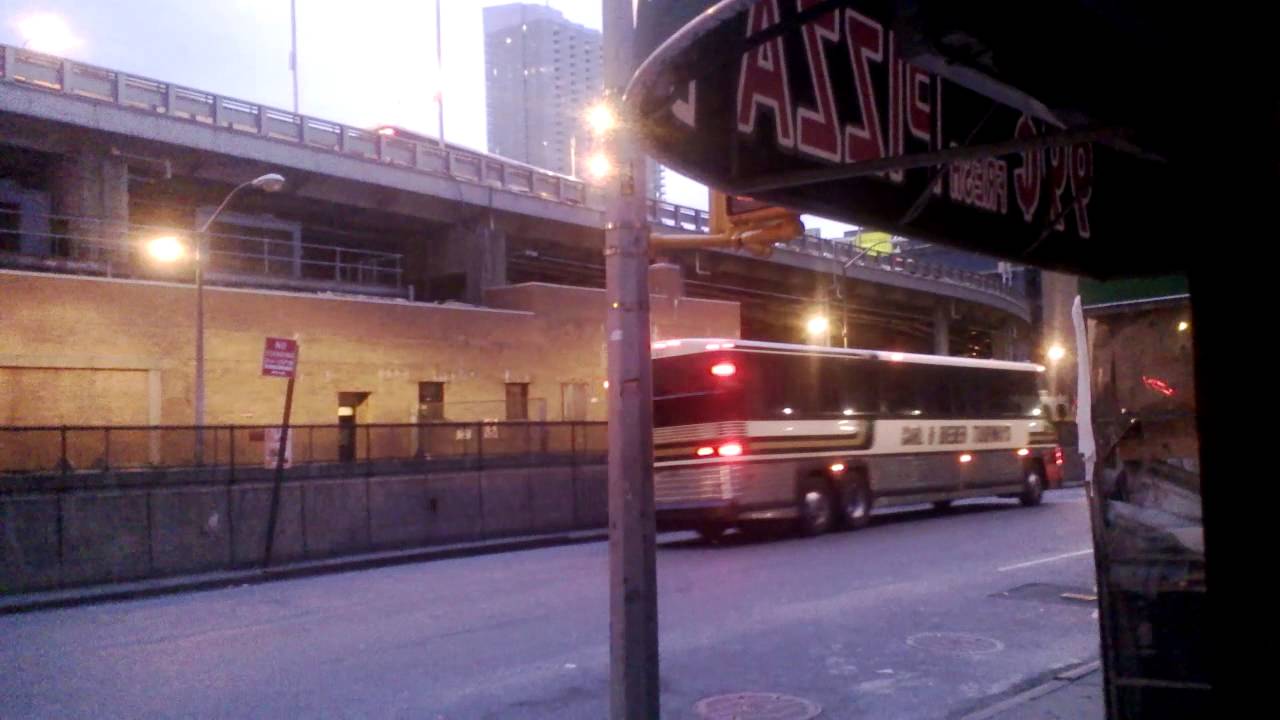 Academy Bus Carl R Bieber Bus, and Coach USA Near NYC Port Authority ...
