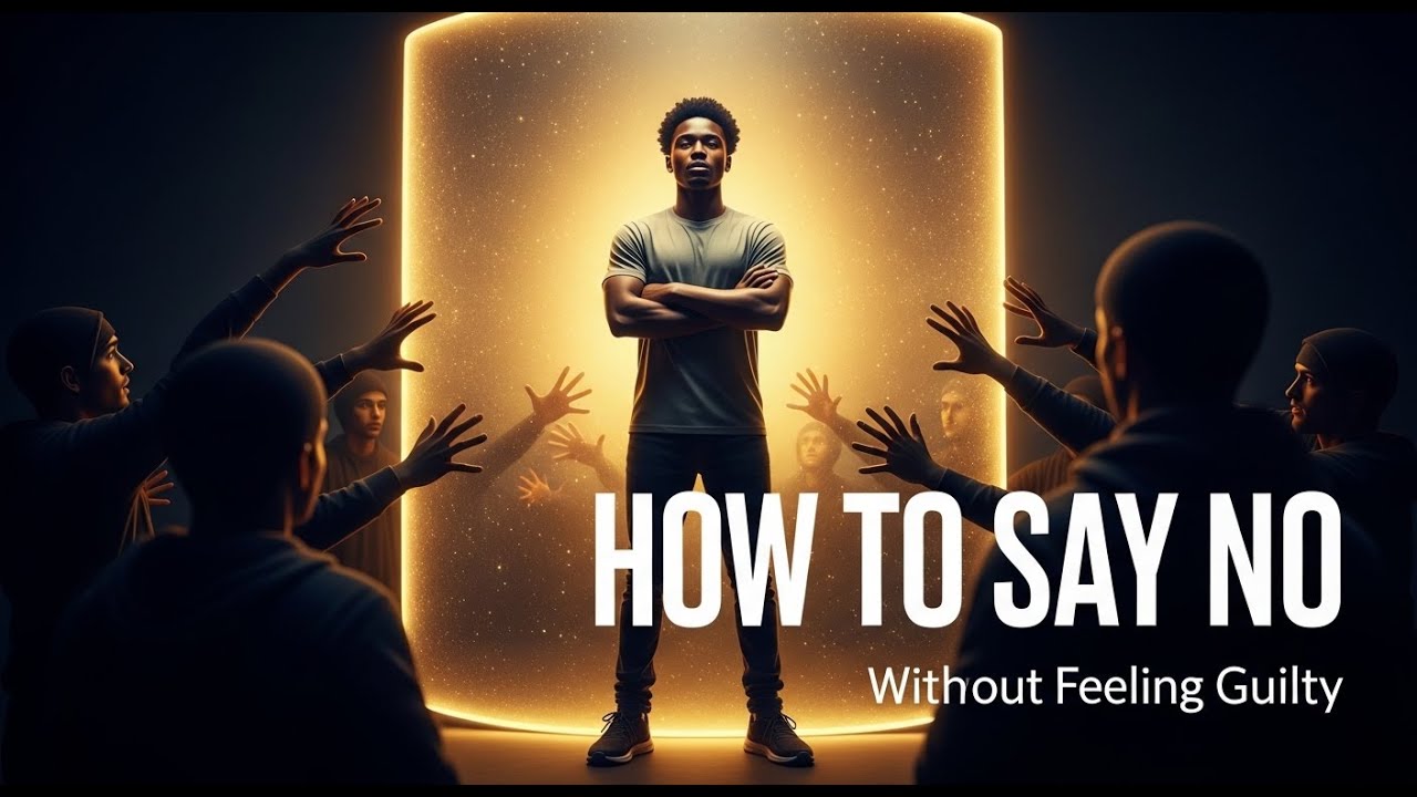 How to Say NO Without Guilt (Jesus Did This Too) - YouTube