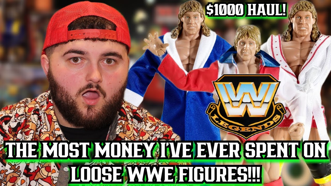 I BOUGHT THE RAREST WWE MATTEL LEGENDS ACTION FIGURES!!! VERY INSANE ...