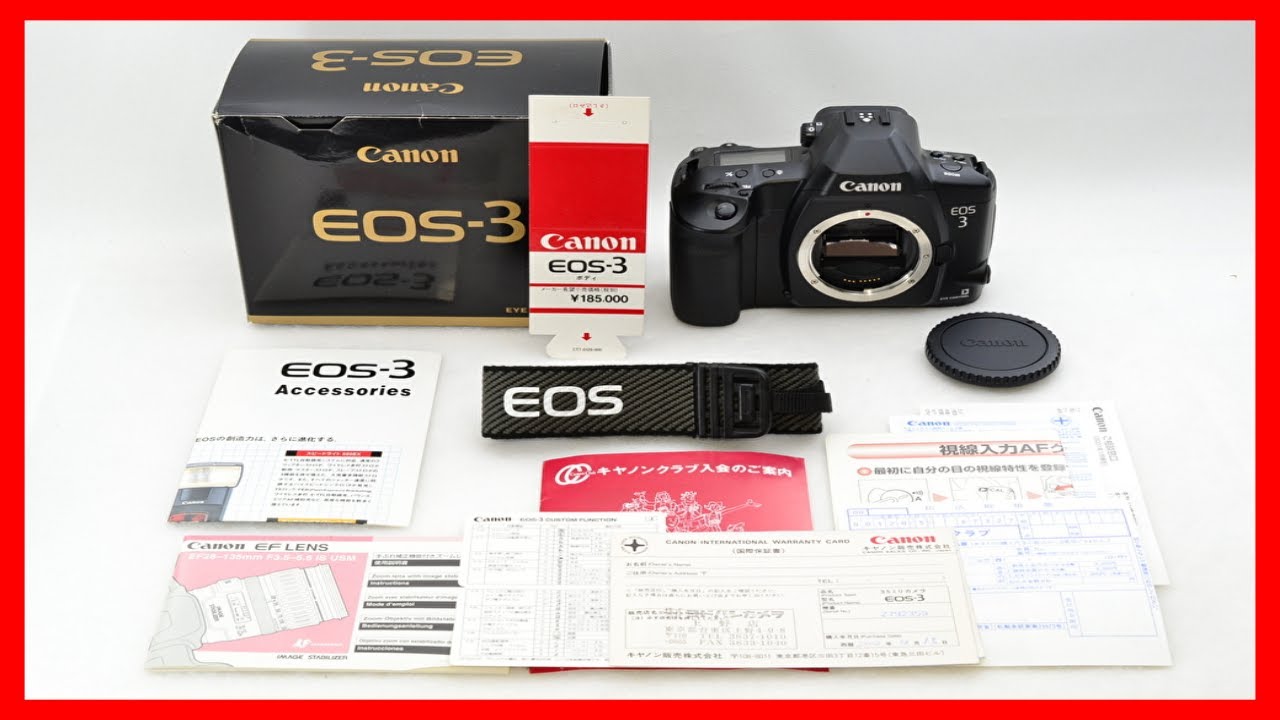 Recommend film camera collection Canon EOS-3 EOS3 35mm SLR Film Camera ...