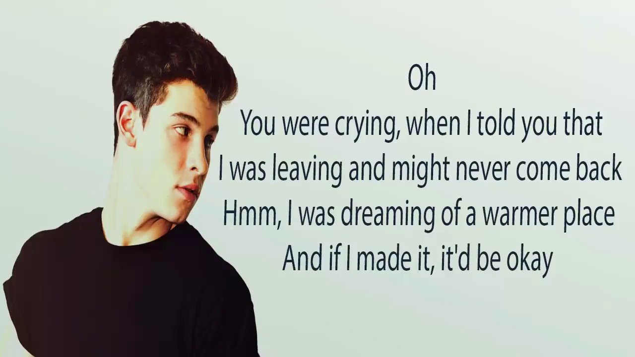 Shawn Mendes Cold In California lyrics - YouTube