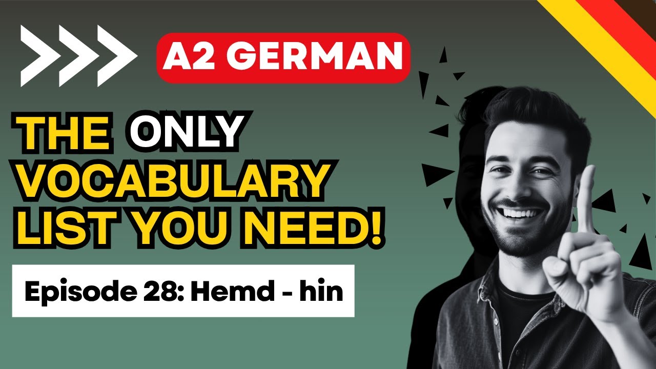 Discovering A2 German: Fun with H Vocabulary! 🎉 - YouTube