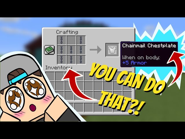Minecraft Chain Armor Crafting