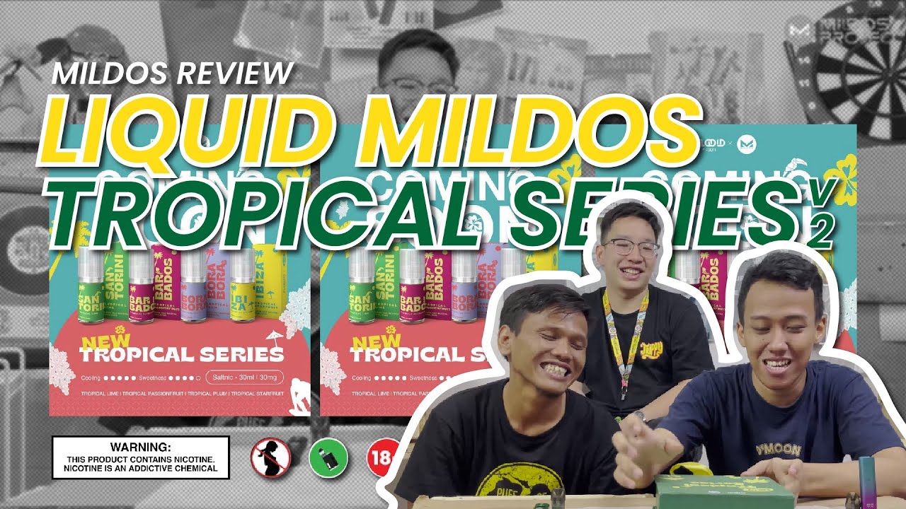 Tropical Series IS BACK!!! | Review Tropical series Flooid by Foom x ...