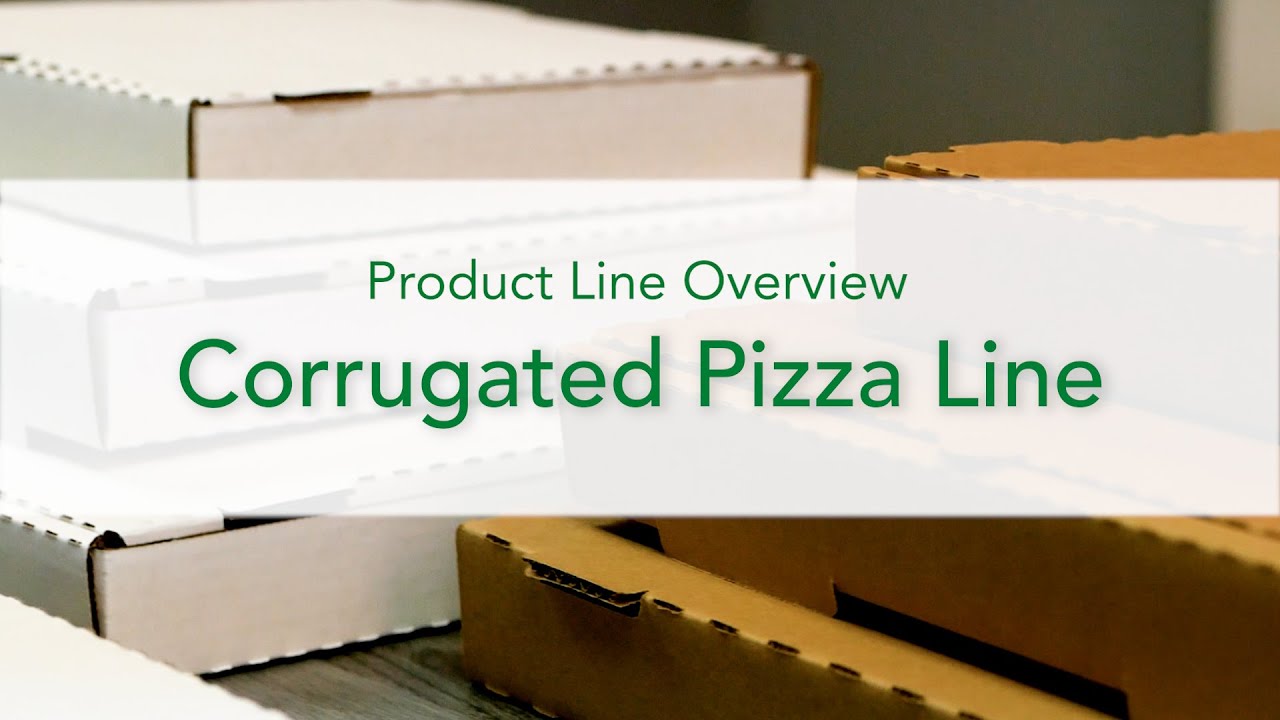 Line Overview: Corrugated Pizza Line - YouTube