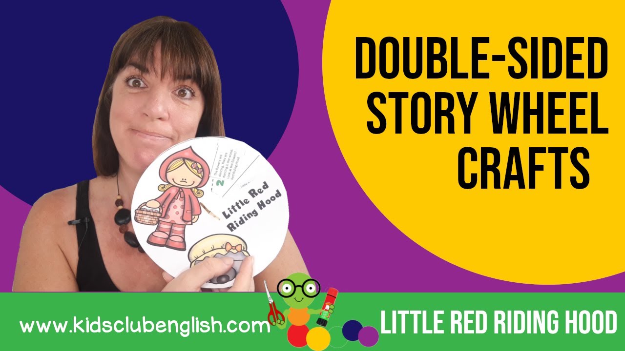 Story wheel craft ideas - Little Red Riding Hood example - YouTube