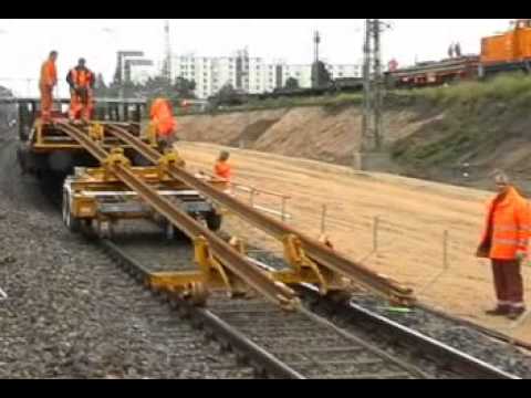 Langschienenabladesystem Typ EMD - YouTube