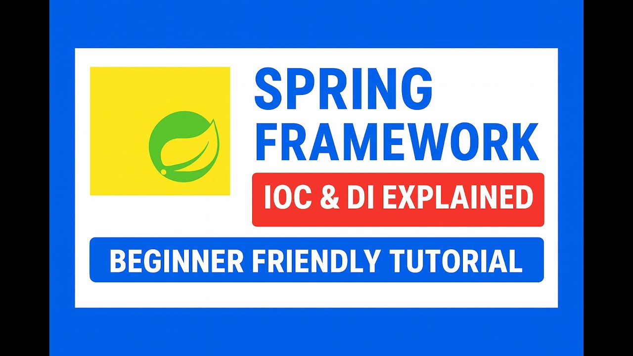 Lecture 1:Spring Framework Overview & Prerequisites | IOC Container ...