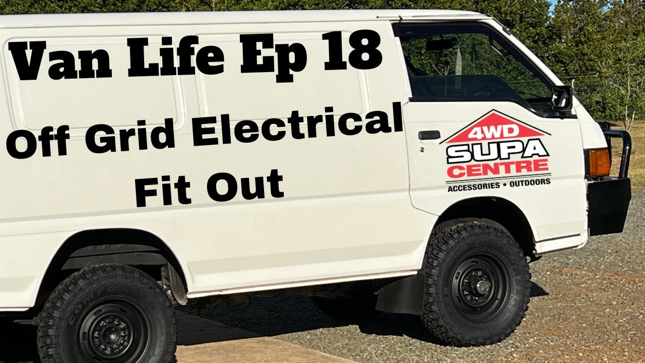 Van Life Ep 18 - 4x4 Mitsubishi Express Camper Fit Out - Part 4 - Off ...