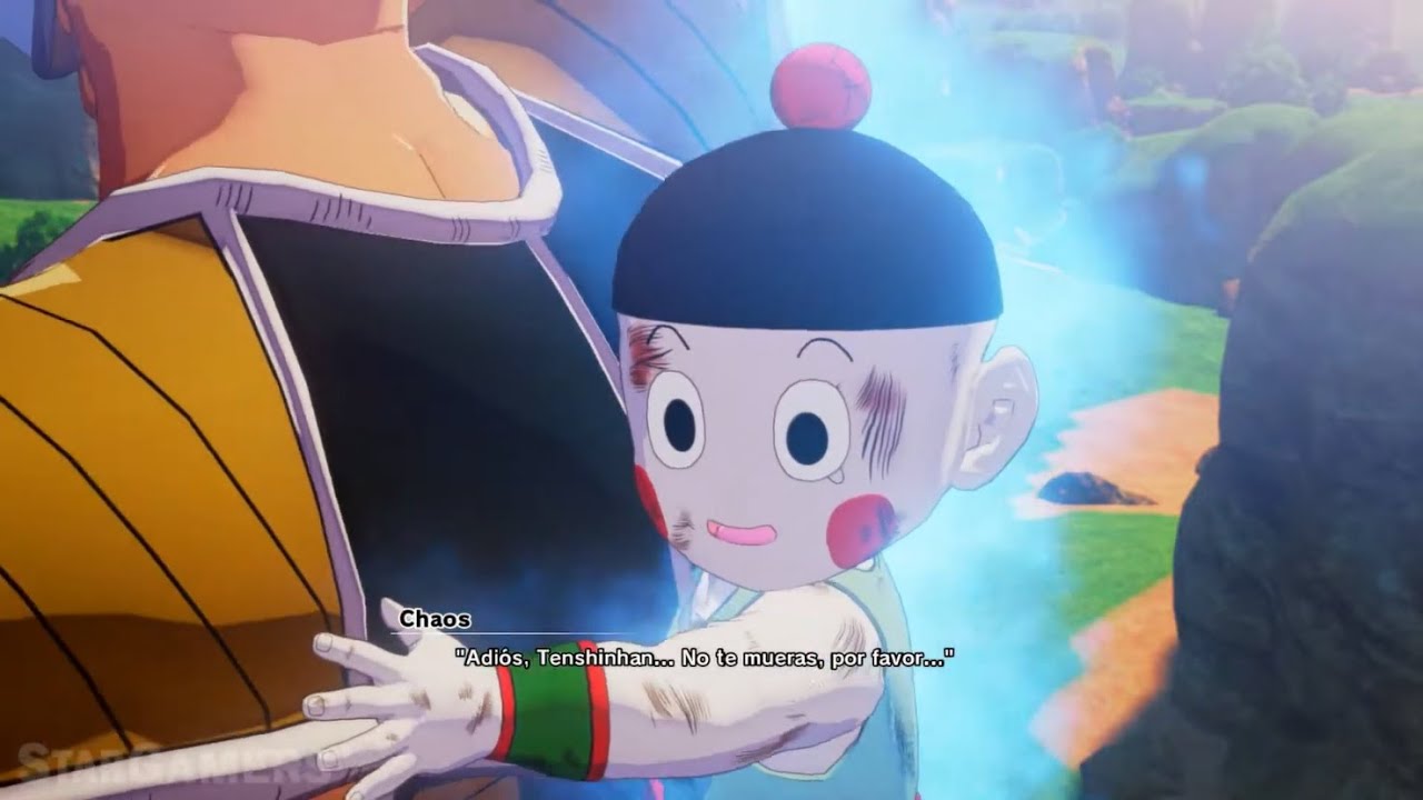 Chaoz se sacrifica para derrotar a Nappa - Dragon Ball Z: Kakarot (Sub ...