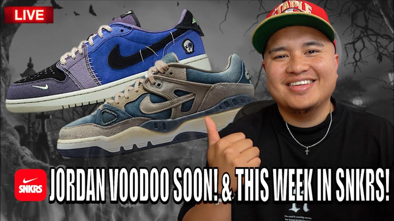 GET READY! JORDAN 1 LOW VOODOO SOON & THIS WEEK IN SNKRS! - YouTube