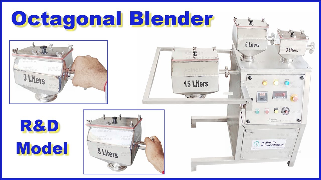 Octagonal Blender R D Model Octagonal Blender Manufacturer In India octagonal-blender-r-d-model-octagonal-blender-manufacturer-in-india