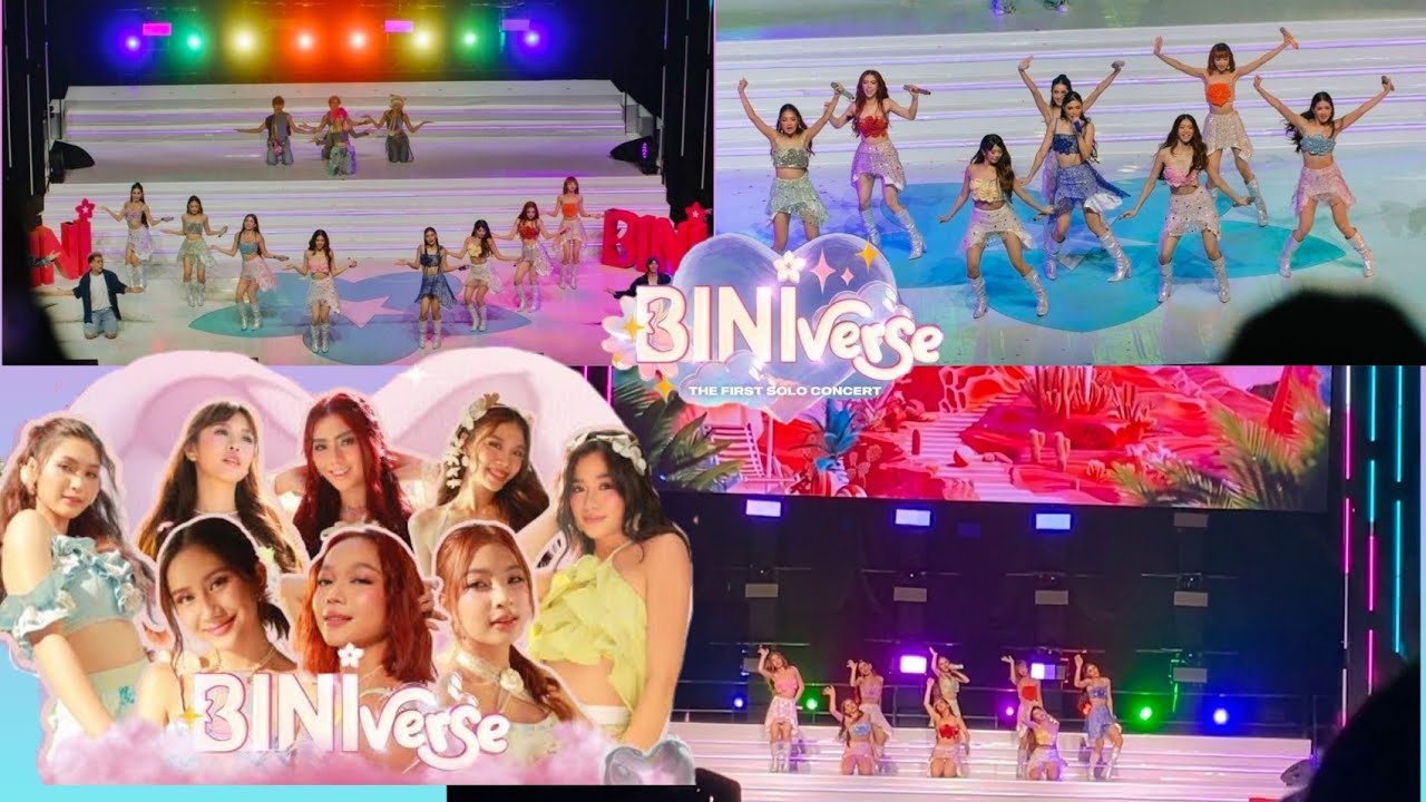 BINIverse🌸PART 1 /MADE HISTORY 3DAYS SOLDOUT LIVE CONCERT/BINI🌸AMAZING ...