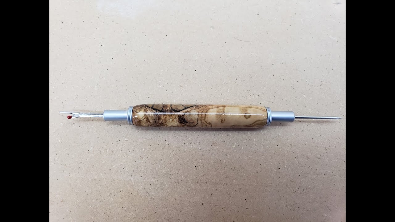 Olive wood seam ripper handmade *Subscribe Now for more* - YouTube