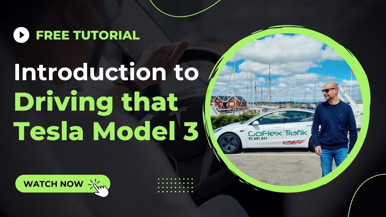 Introduction to Driving Tesla Model 3 - YouTube