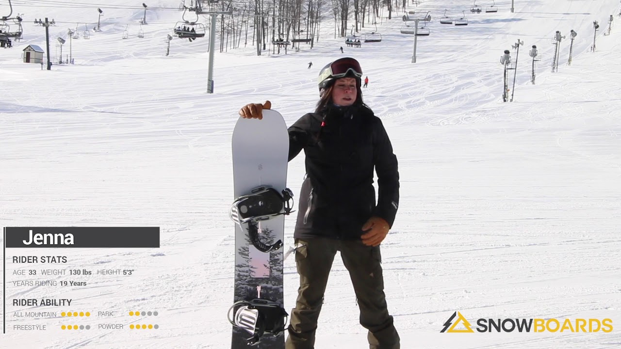 Jenna's Review-Burton Feelgood Flying V Snowboard 2021-Snowboards.com ...