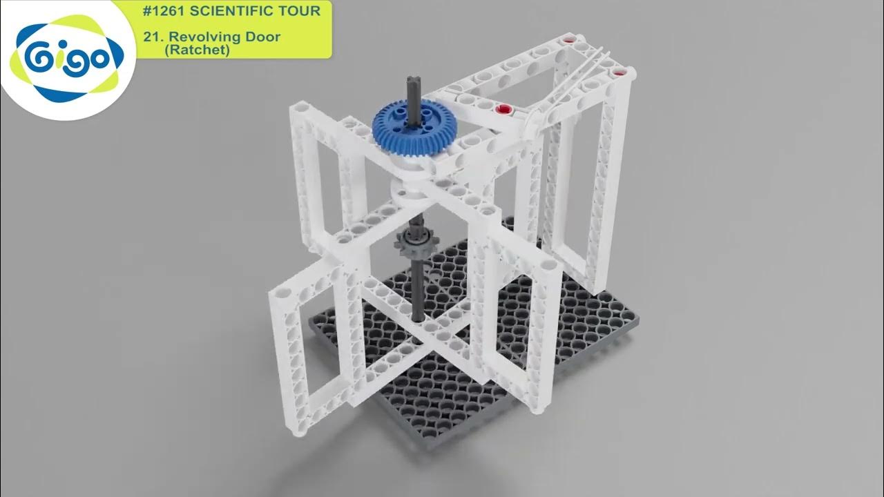 Gigo FUN LAB SCIENTIFIC TOUR #1261 Model 21 Revolving Door - YouTube
