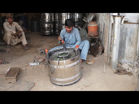 Superb Technique of Making Metal Gas Tandoor/Oven By Local Workshop With Smart Tools.