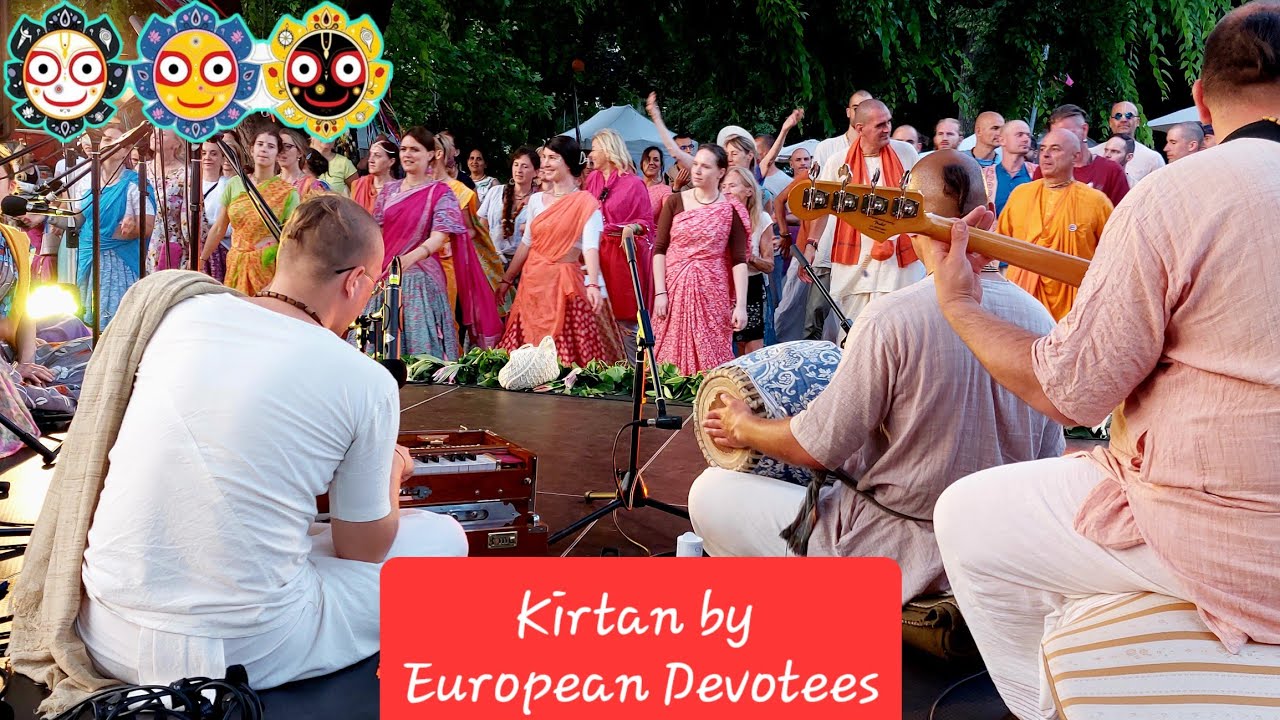 Ecstatic Kirtan & Joyful Dance 💃🕺by European Bhaktas ||😍|| Hare Krishna ...