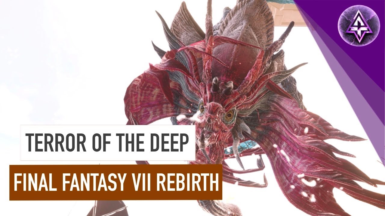 Final Fantasy VII Rebirth - Terror Of The Deep - Boss Fight - YouTube