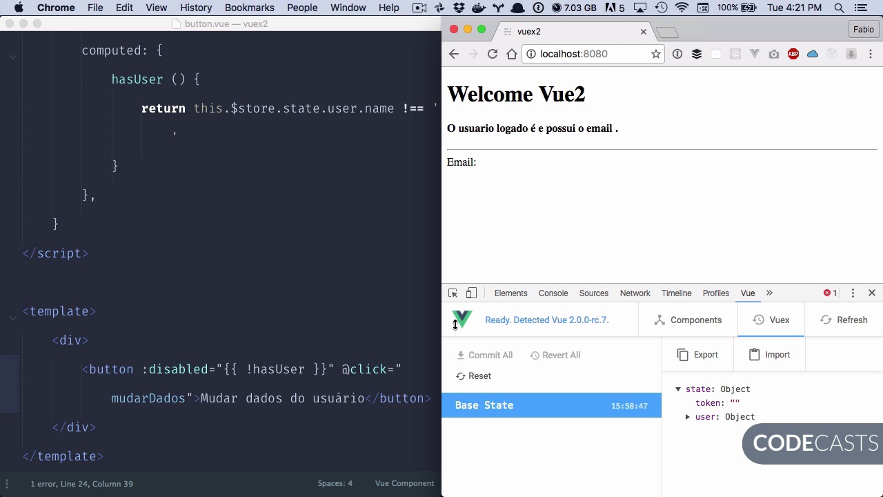 Codecasts 06 Vuejs Advanced Vuex 2 Mp4 Youtube