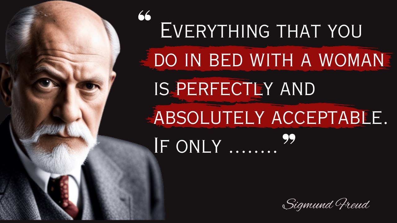 Exploring the Depths: Sigmund Freud's Quotes on the Human Psyche. - YouTube