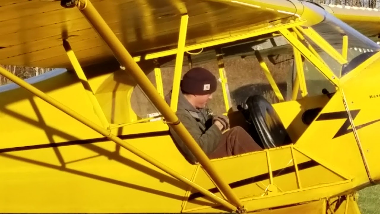 Steve LoPresti J-3 Cub Solo 111117 - YouTube