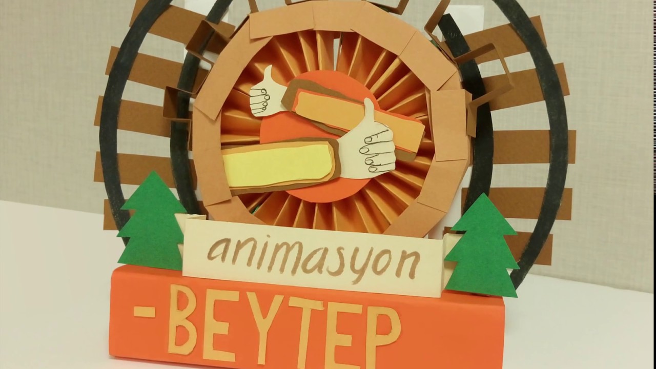BEYTEPE (papercut stop motion animation) - YouTube