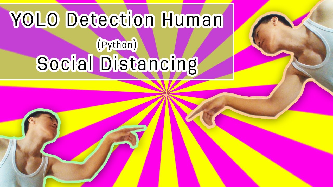 Human Distancing Detection YOLO - YouTube