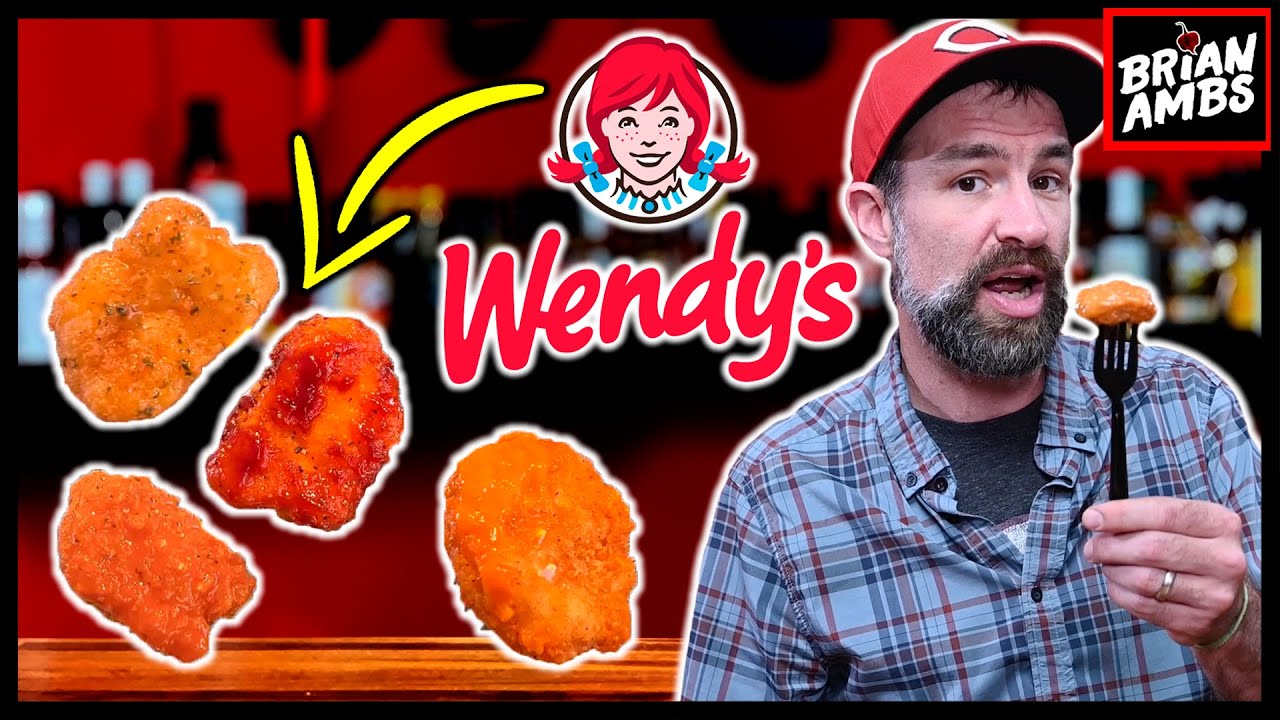 *NEW* Wendy's Spicy Saucy Nug's Review - YouTube