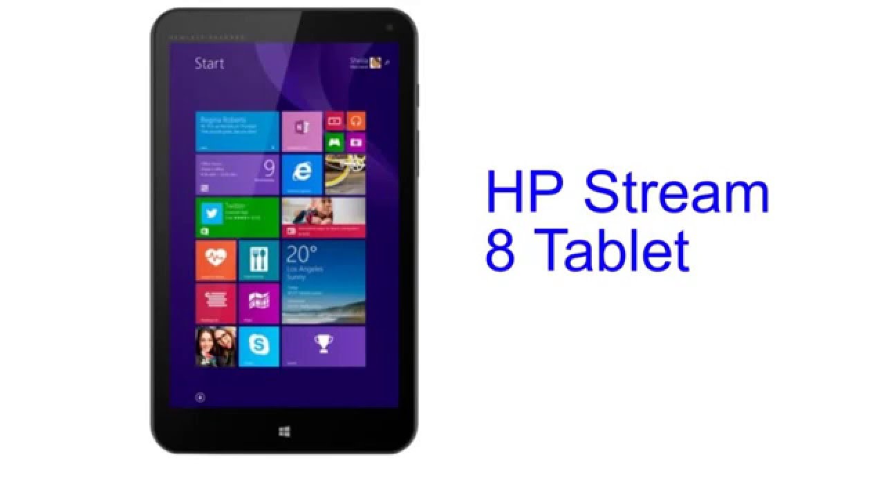 HP Stream 8 Tablet Specification [INDIA] - YouTube