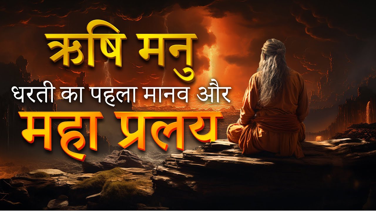 The Story Of Rishi Manu | First Man On Earth |Hindu Apocalypse Theory ...