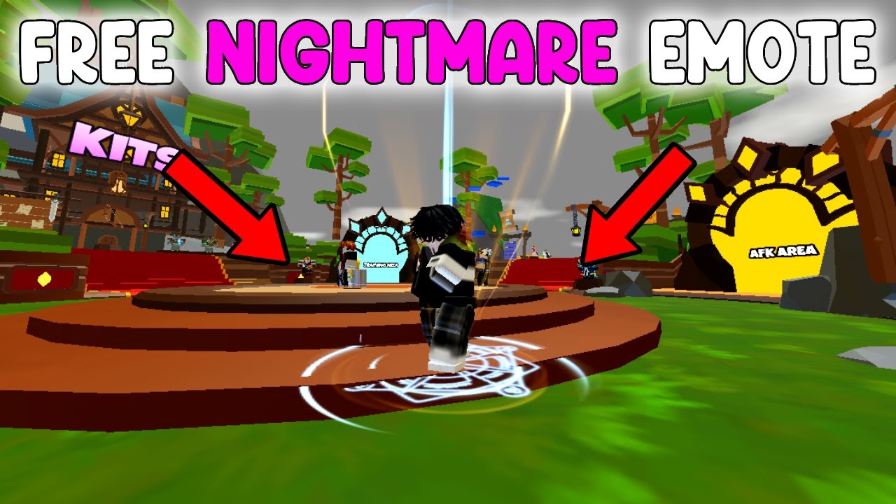 Bedwars Made NIGHTMARE Emote FREE.. (Roblox Bedwars) - YouTube