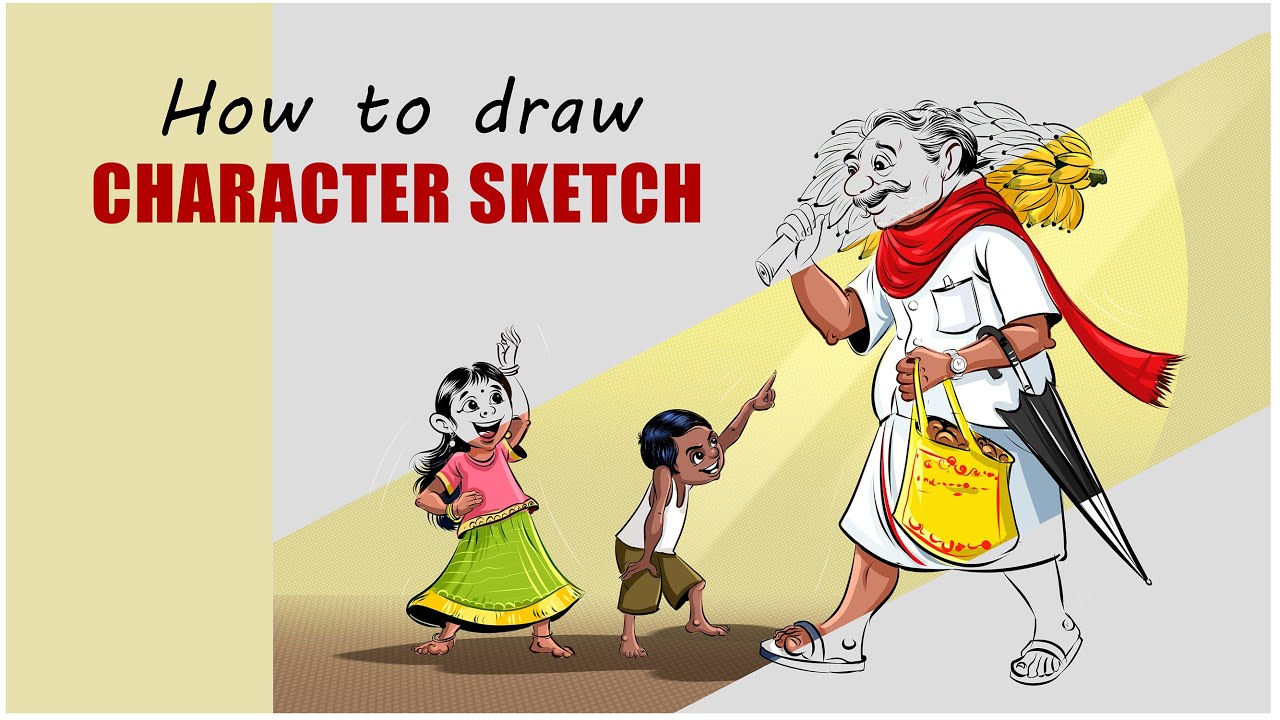 CHARACTER DESIGN - Step by Step Tutorial/ blackpenci / character design ...