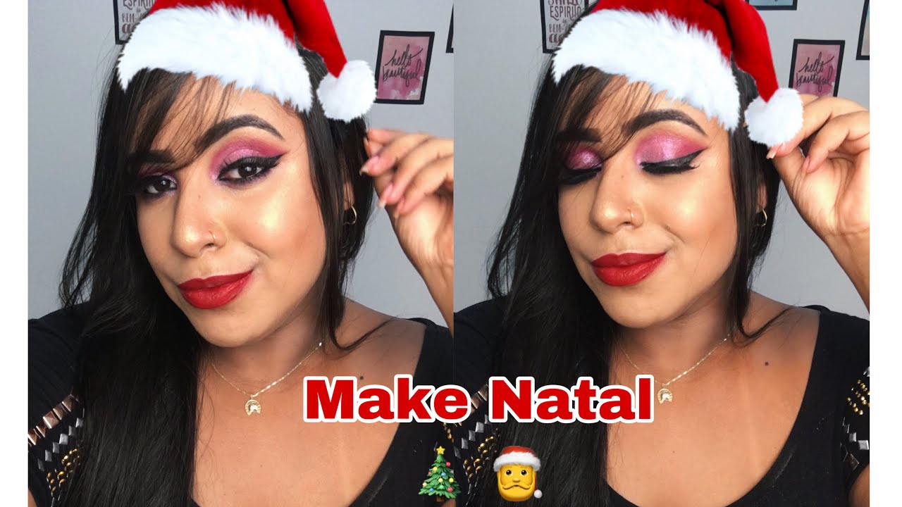 OPÇÃO DE MAKE PARA O NATAL 🎅 🎄 - YouTube