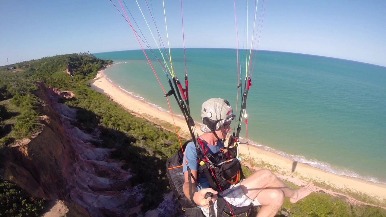 Paragliding in Brazil - YouTube