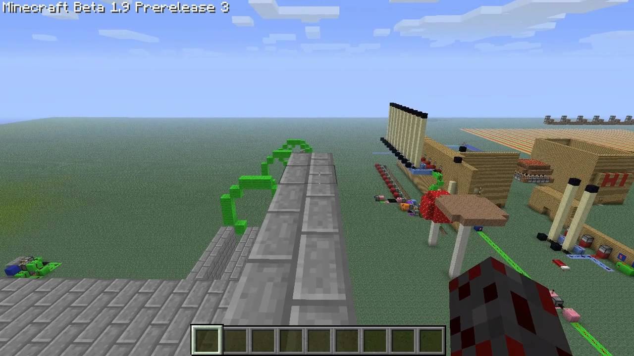 Minecraft - Warp Speed (88 blocks in 1 second) - YouTube