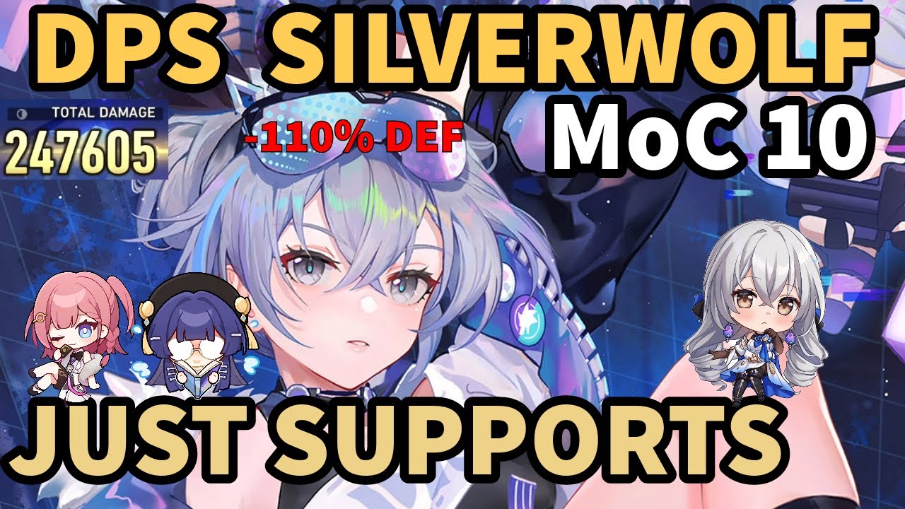 Lore Accurate Silver Wolf as strong as her Trailer at E6 | OG supports ...