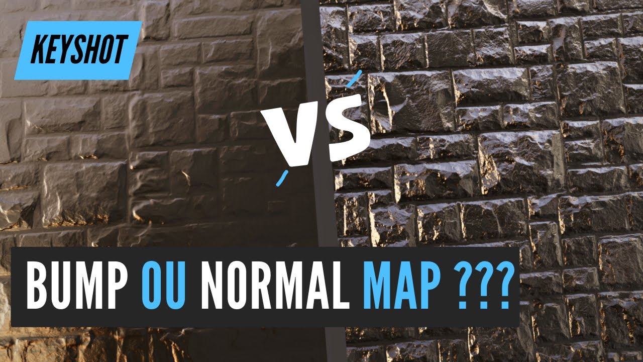 Tuto KEYSHOT 👀 BUMP ou NORMAL map ??? - YouTube