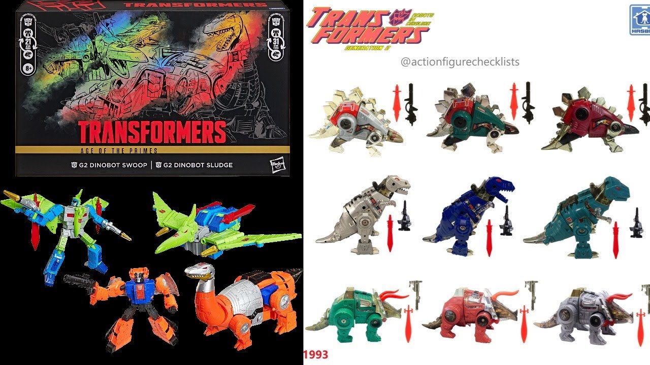 Transformers Age Of The Primes Generations Selects G2 SWOOP + G2 SLUDGE ...