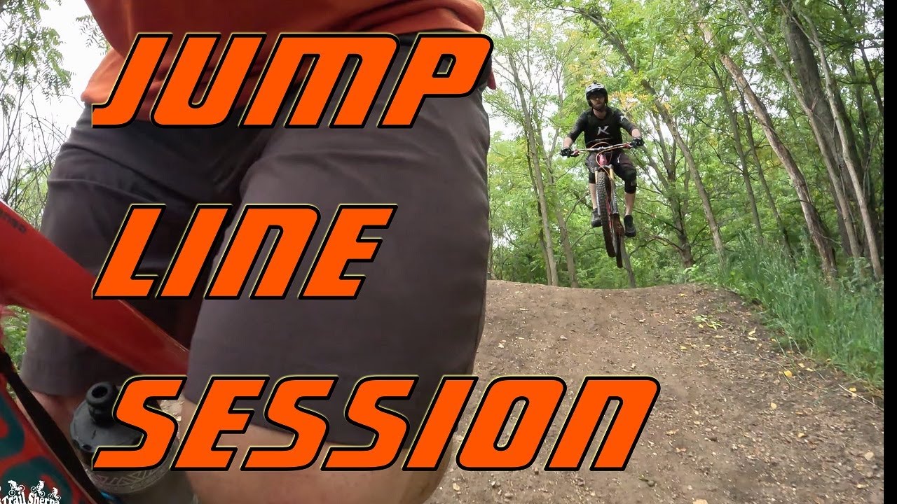 A short jump session at a new trail - YouTube