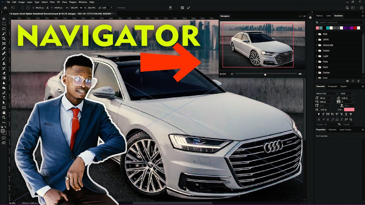 NAVIGATOR IN PHOTOSHOP...LEARN - YouTube