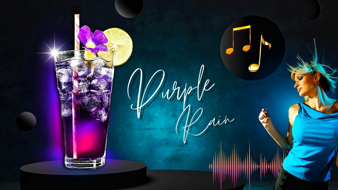 Purple Rain Cocktail | How To Make Purple Rain Cocktail At Home - YouTube