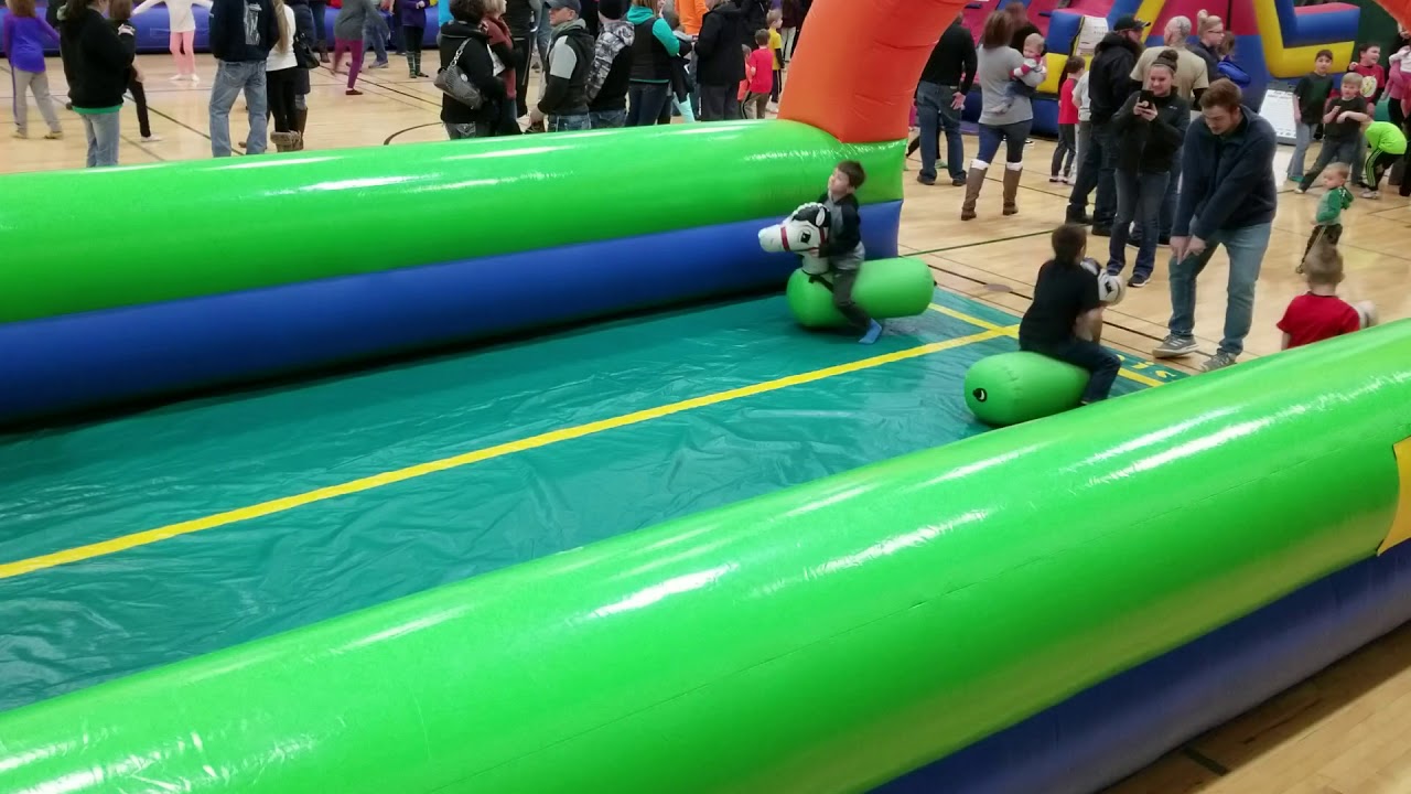 Fun Derby Inflatable - YouTube